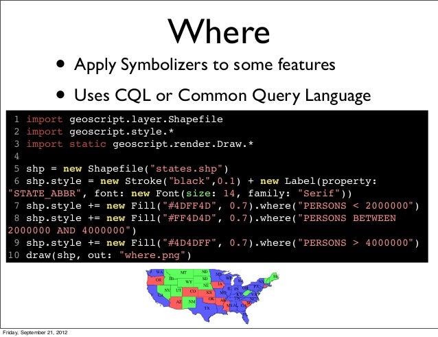 Rendering Maps in GeoScript