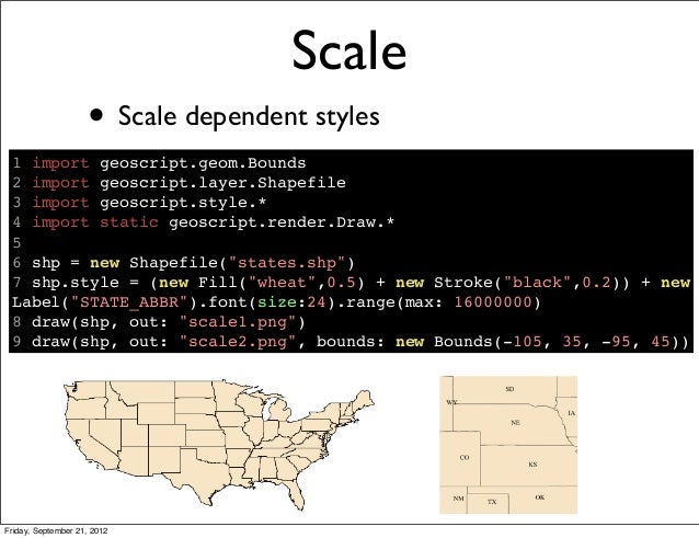 Rendering Maps in GeoScript