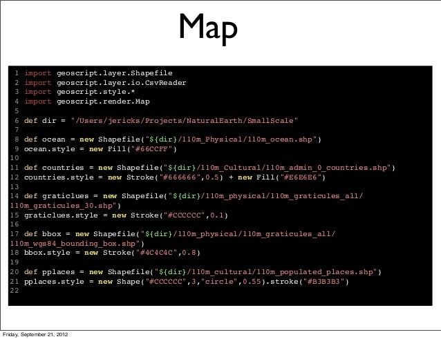 Rendering Maps in GeoScript