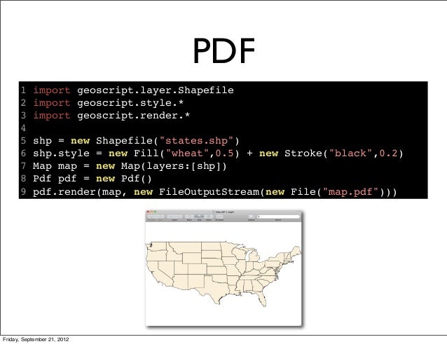 Rendering Maps in GeoScript