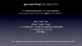 Geo search introduction | PPT