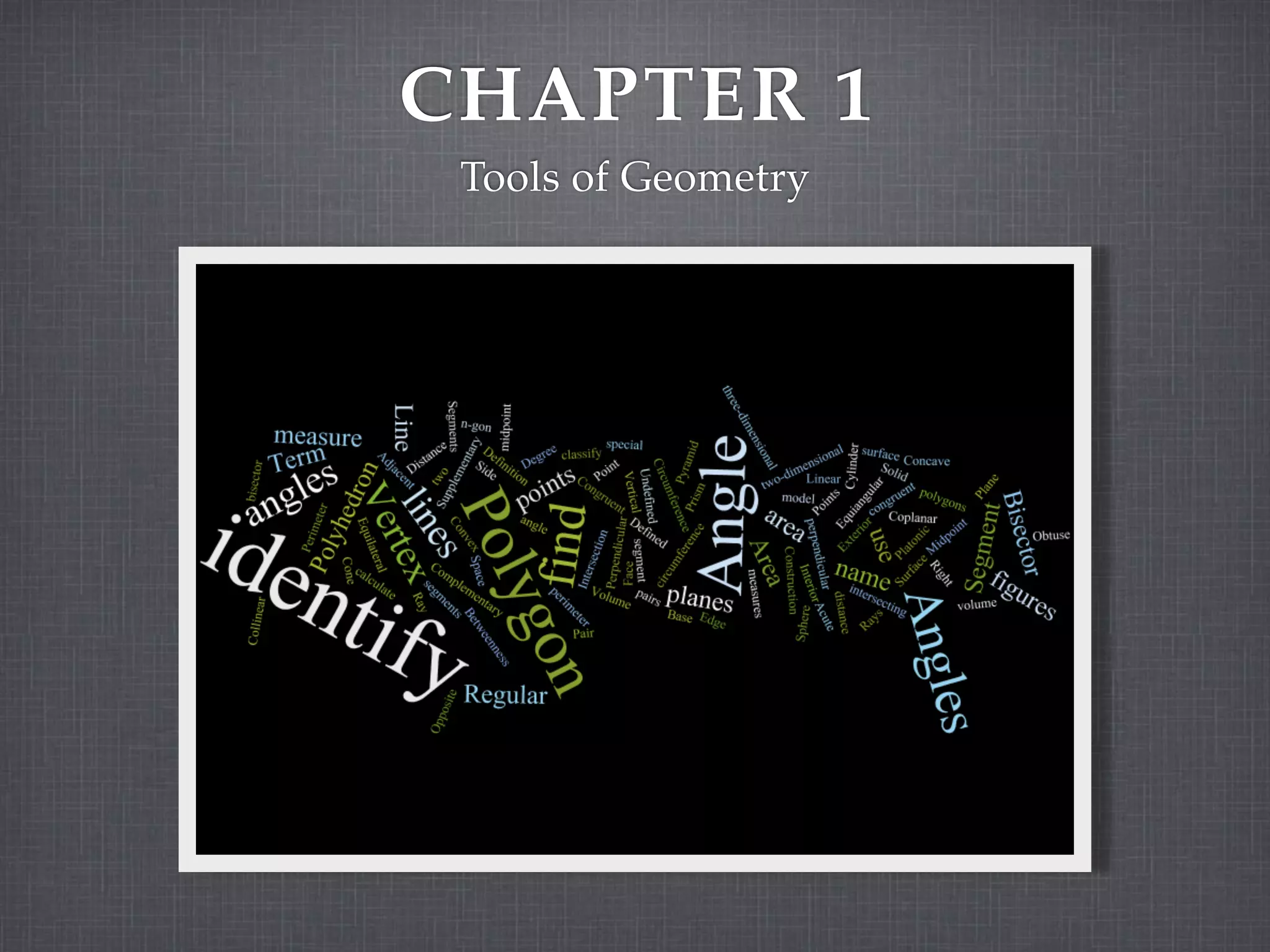 Geometry Section 1-1 | PDF