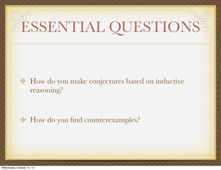 Geometry Section 2-1 1112 | PPT