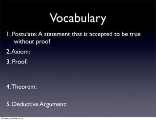 Geometry Section 2-5 1112 | PDF