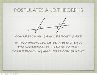 Geometry Section 3-2 1112 | PDF