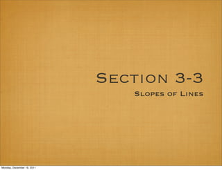 Geometry Section 3-3 1112 | PPT