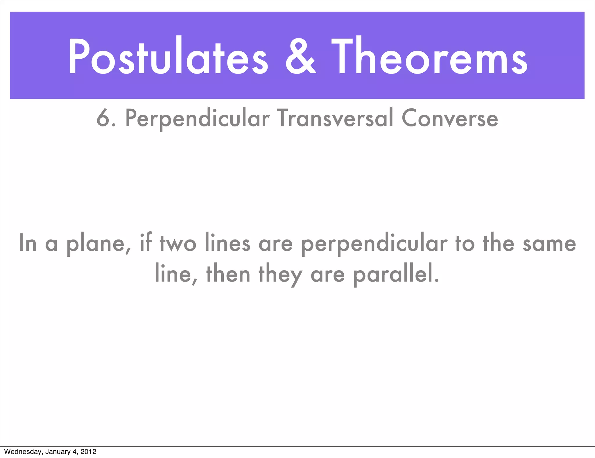Geometry Section 3-5 1112 | PDF