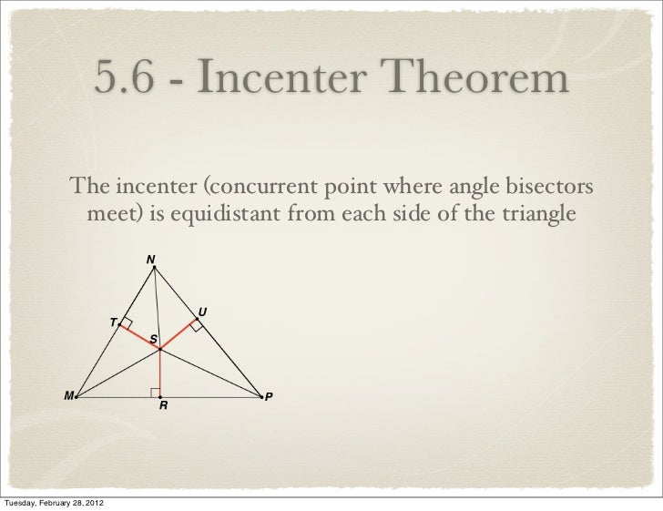 Geometry Section 5-1 1112