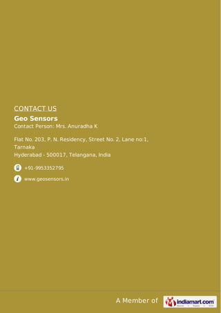 Geosensors | PDF