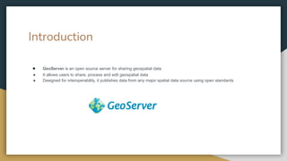 Introduction to GeoServer | PDF