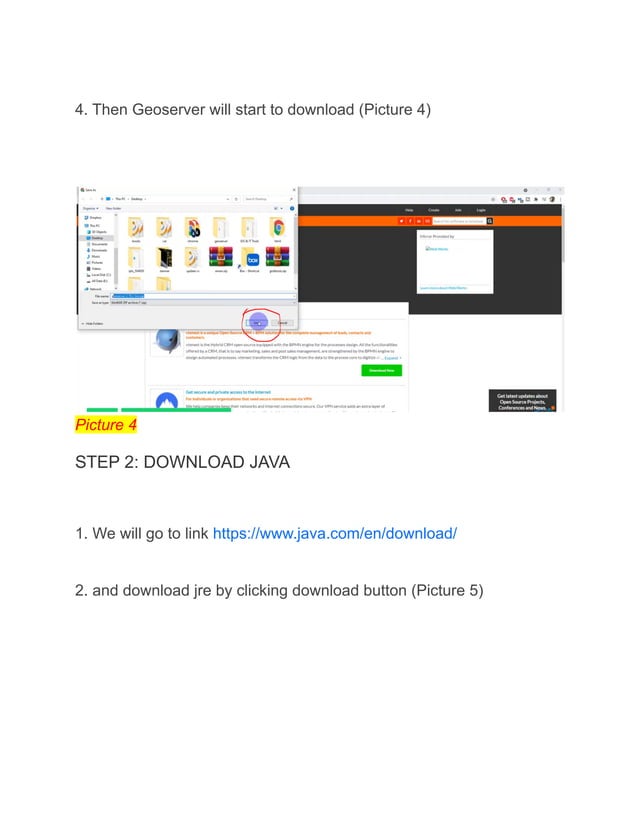 GEOSERVER - DOWNLOAD AND INSTALLATION STEP BY STEP TUTORIAL | PDF