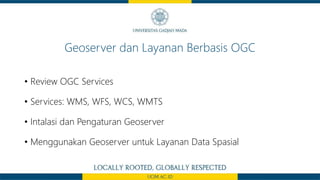 Geoserver dan OGC Services | PPT