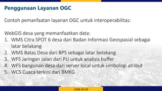Geoserver dan OGC Services | PPT