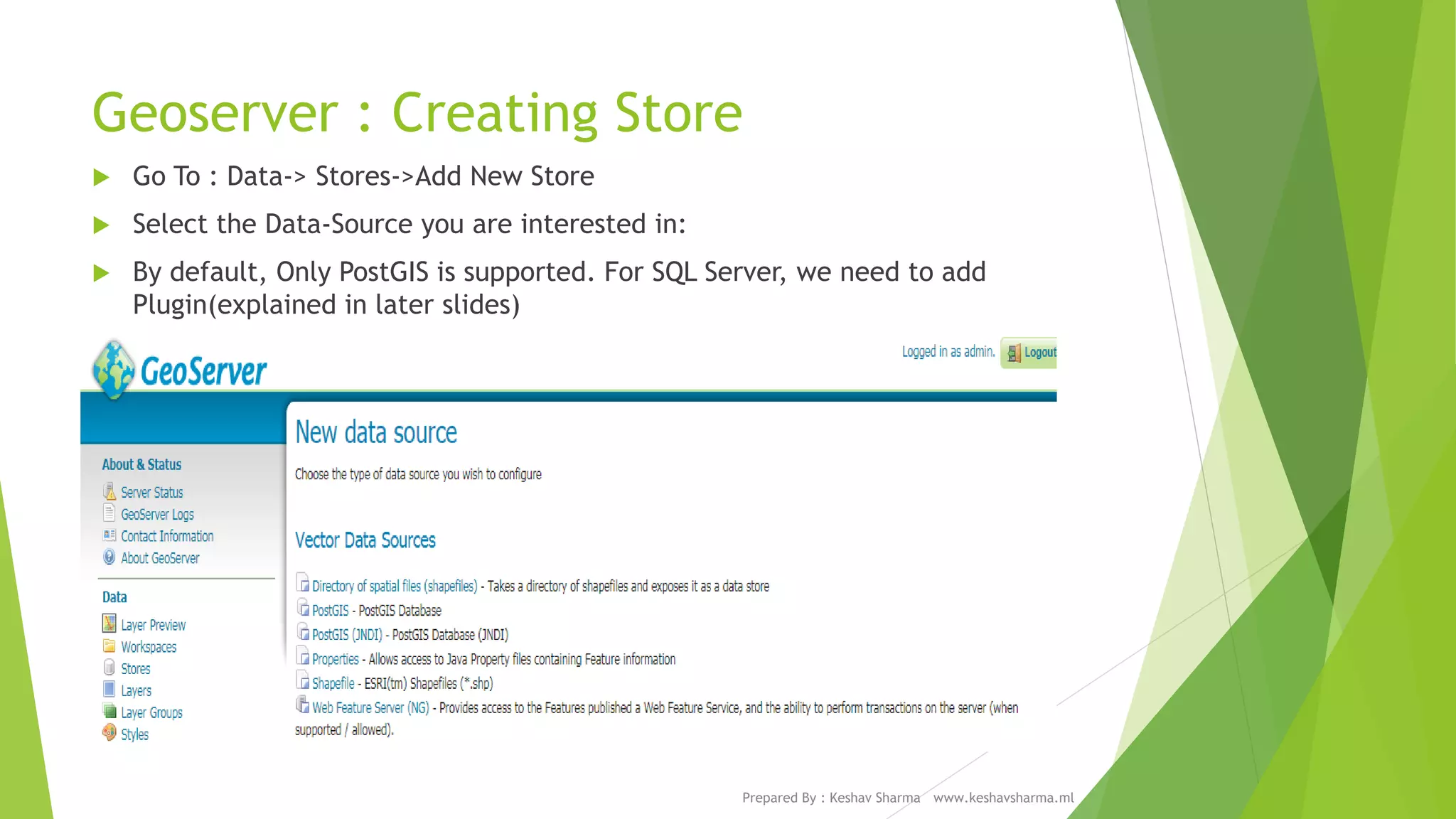 Geoserver GIS Mapping Solution | PPT