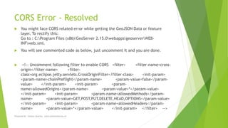 Geoserver GIS Mapping Solution | PPT