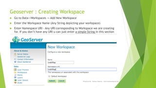 Geoserver GIS Mapping Solution | PPT