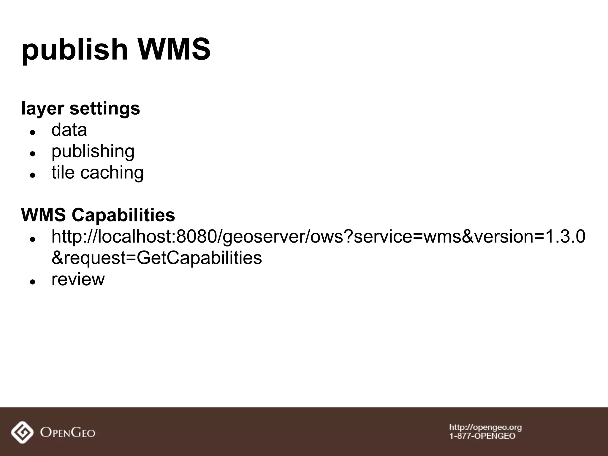 Using GeoServer with NASA WorldWind | PDF