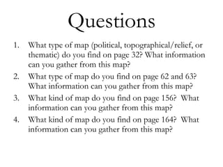Geo skills 1 -map types | PPT