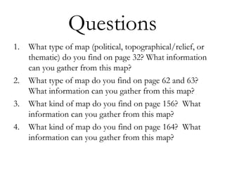 Geo skills 1 -Map Types | PPT