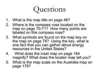 Geo Skills 2 - Parts of a Map | PPT