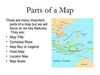 Geo skills 2 -Parts of a Map | PPT