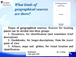 Geographical sources | PPTX