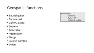 Geo spatial python princeton pug | PPT