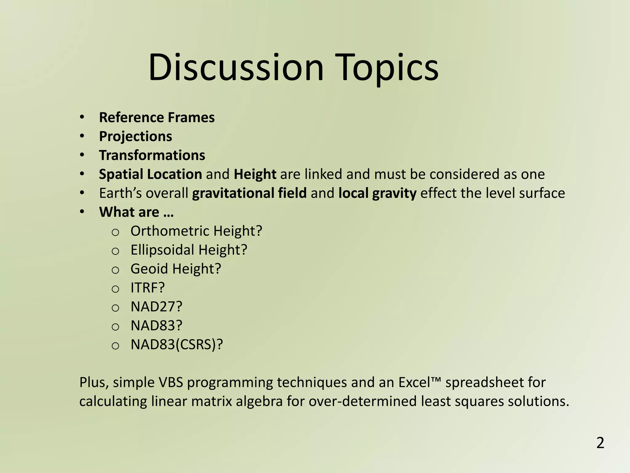 Geospatial reference-systems | PPTX