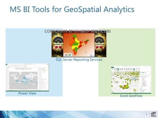 Geo spatial analytics using Microsoft BI | PDF | Computer Software and Applications | Computing