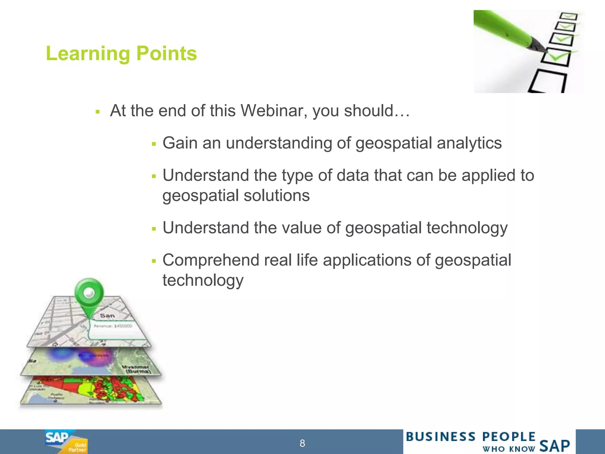 Geospatial Analytics Ppt 