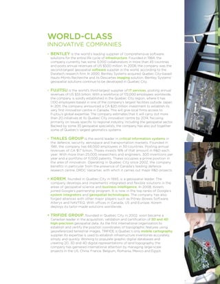 Geospatial Industry Brochure | PDF