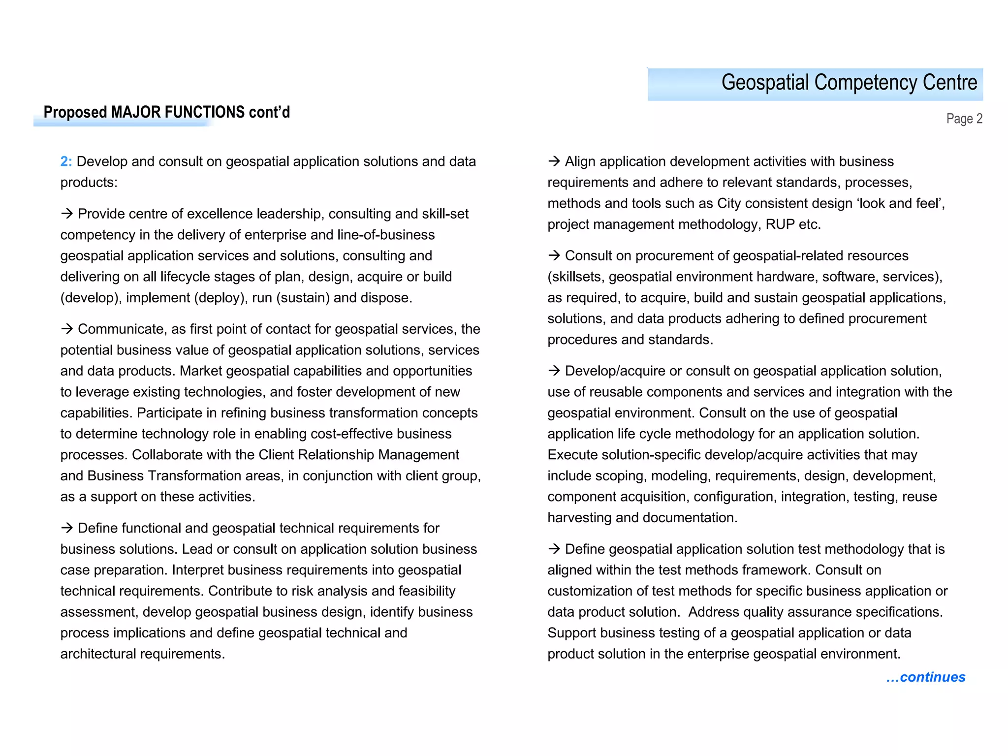 Geospatial Competency Centre Review | PPT