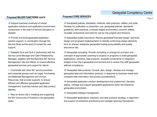 Geospatial Competency Centre Review | PPT