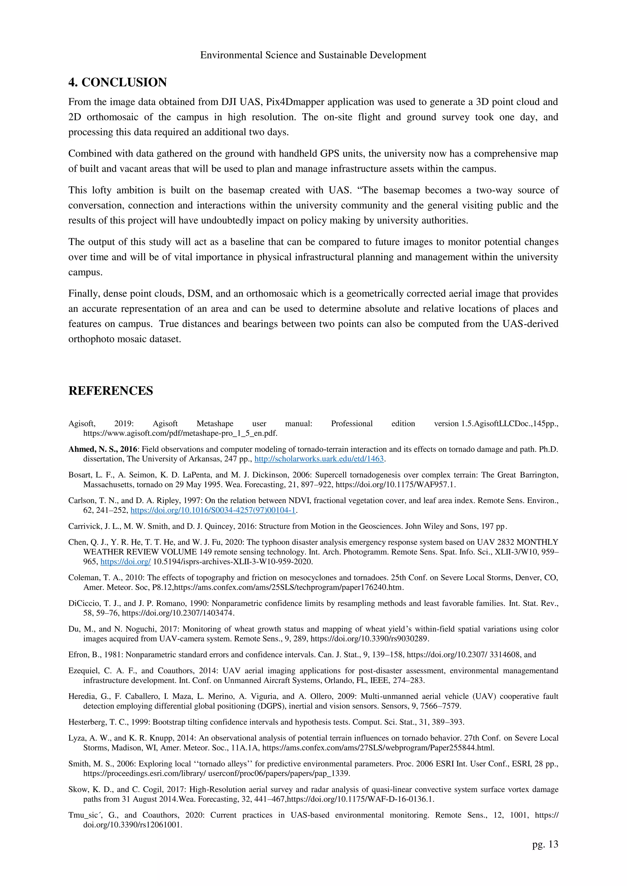 Geospatial Data Acquisition Using Unmanned Aerial Systems | PDF | 3-D Graphics | Computer ...