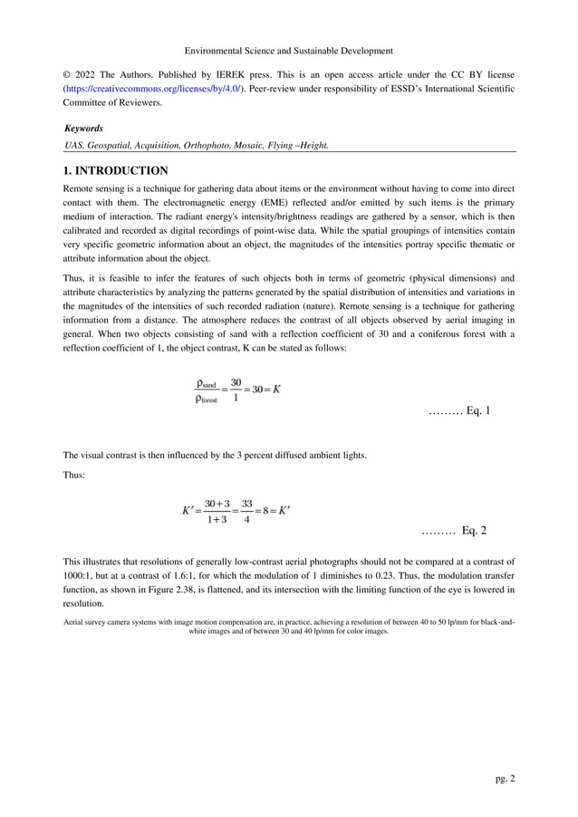 Geospatial Data Acquisition Using Unmanned Aerial Systems | PDF | 3-D Graphics | Computer ...