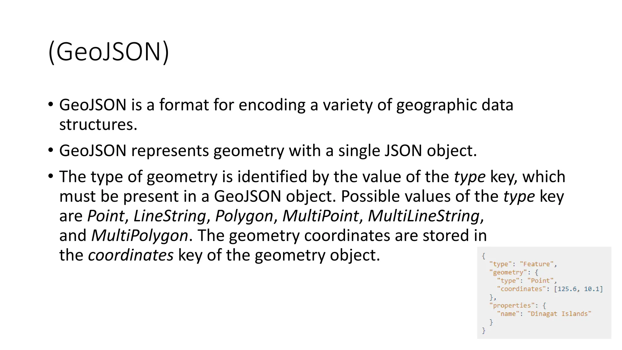 Geospatial Database Pptx