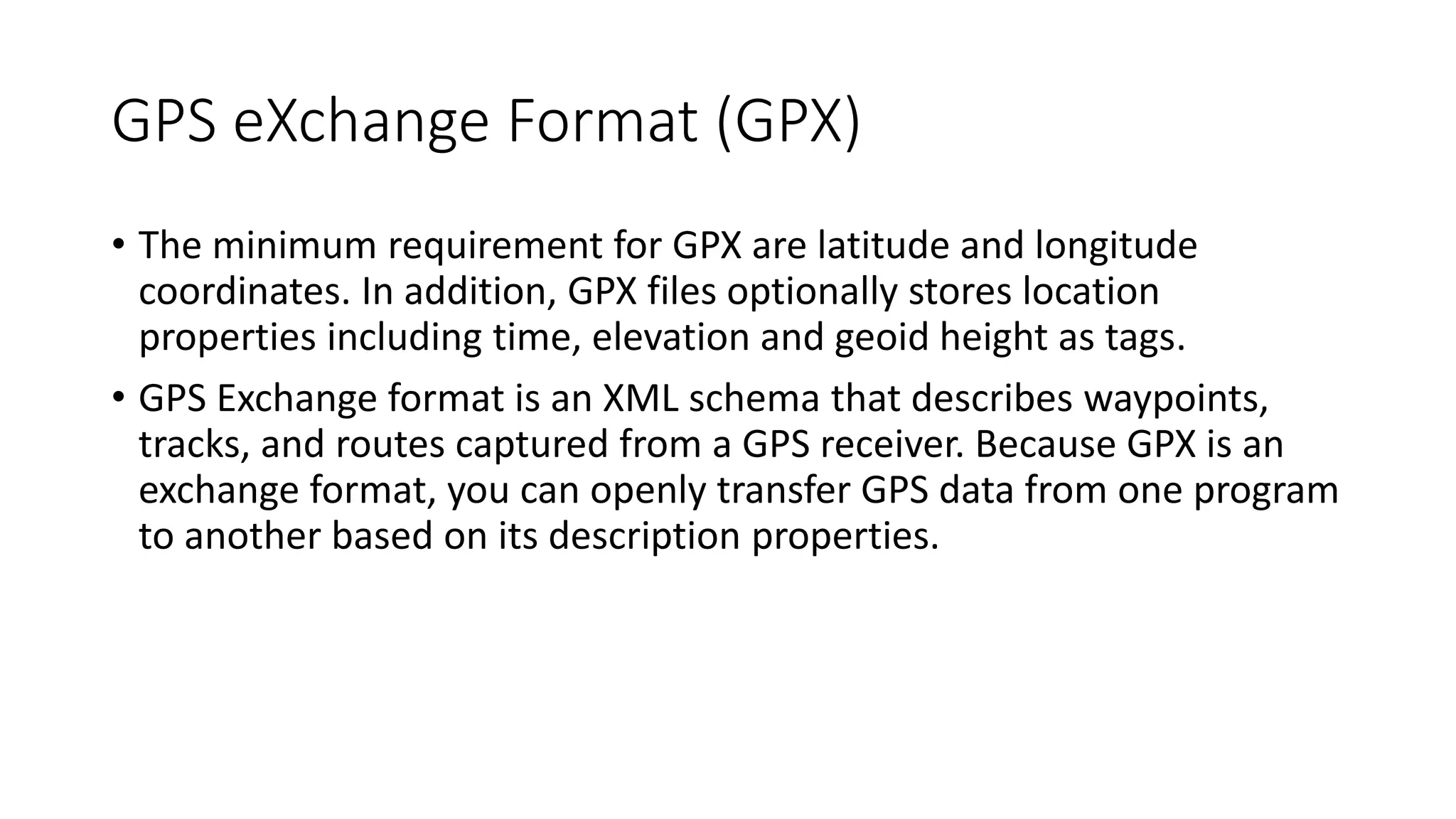 Geospatial Database Pptx