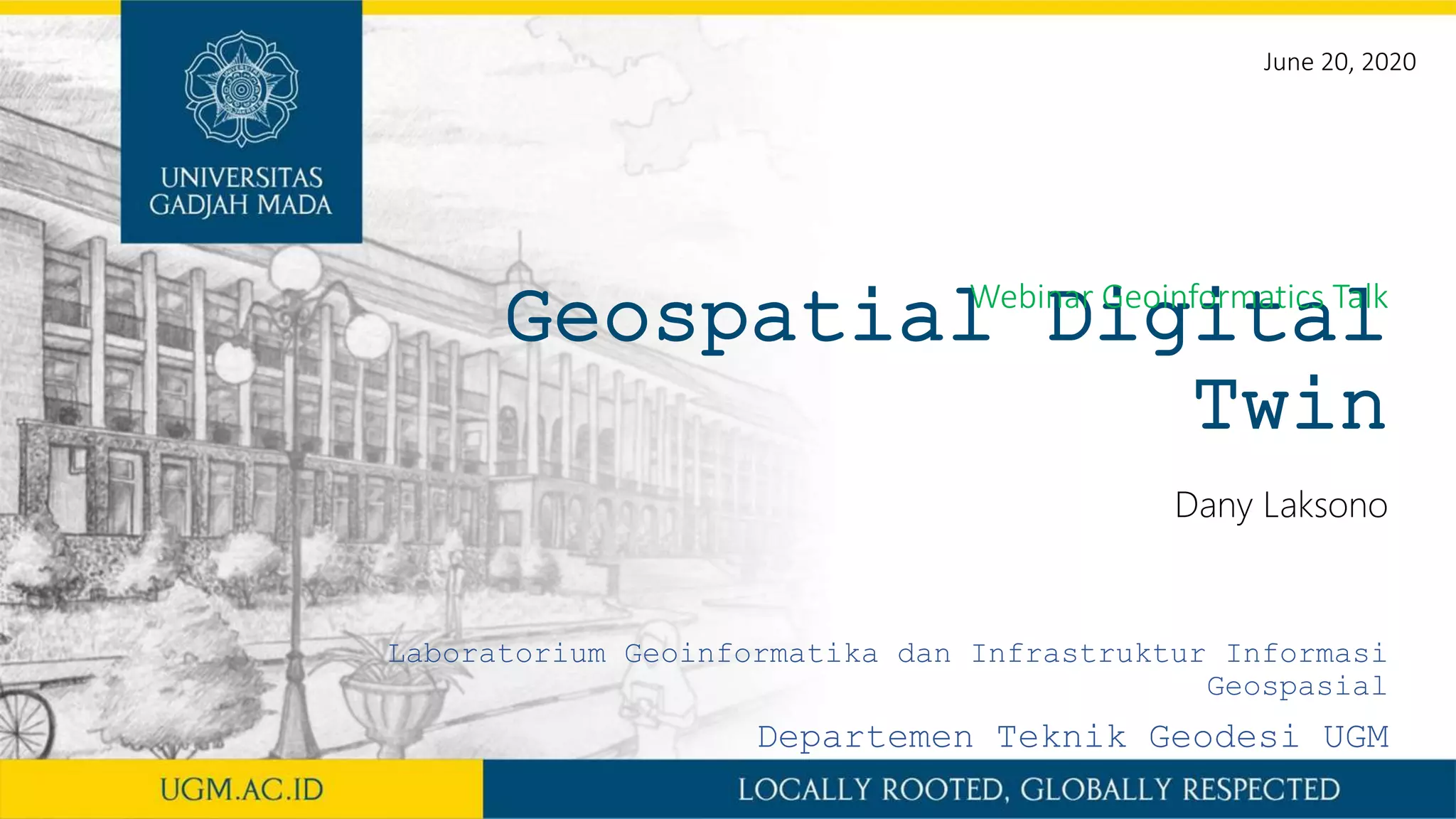 Geospatial digital twin | PPT