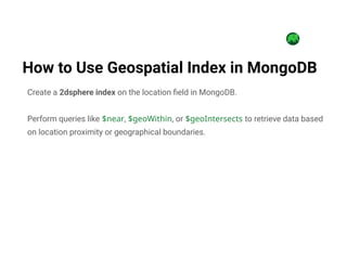 Open Source Mapping with Python, and MongoDB | PPT