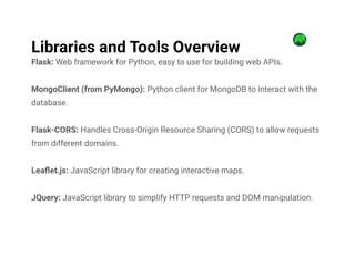 Open Source Mapping with Python, and MongoDB | PPT