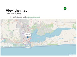 Open Source Mapping with Python, and MongoDB | PPT