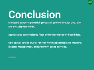 Open Source Mapping with Python, and MongoDB | PPT