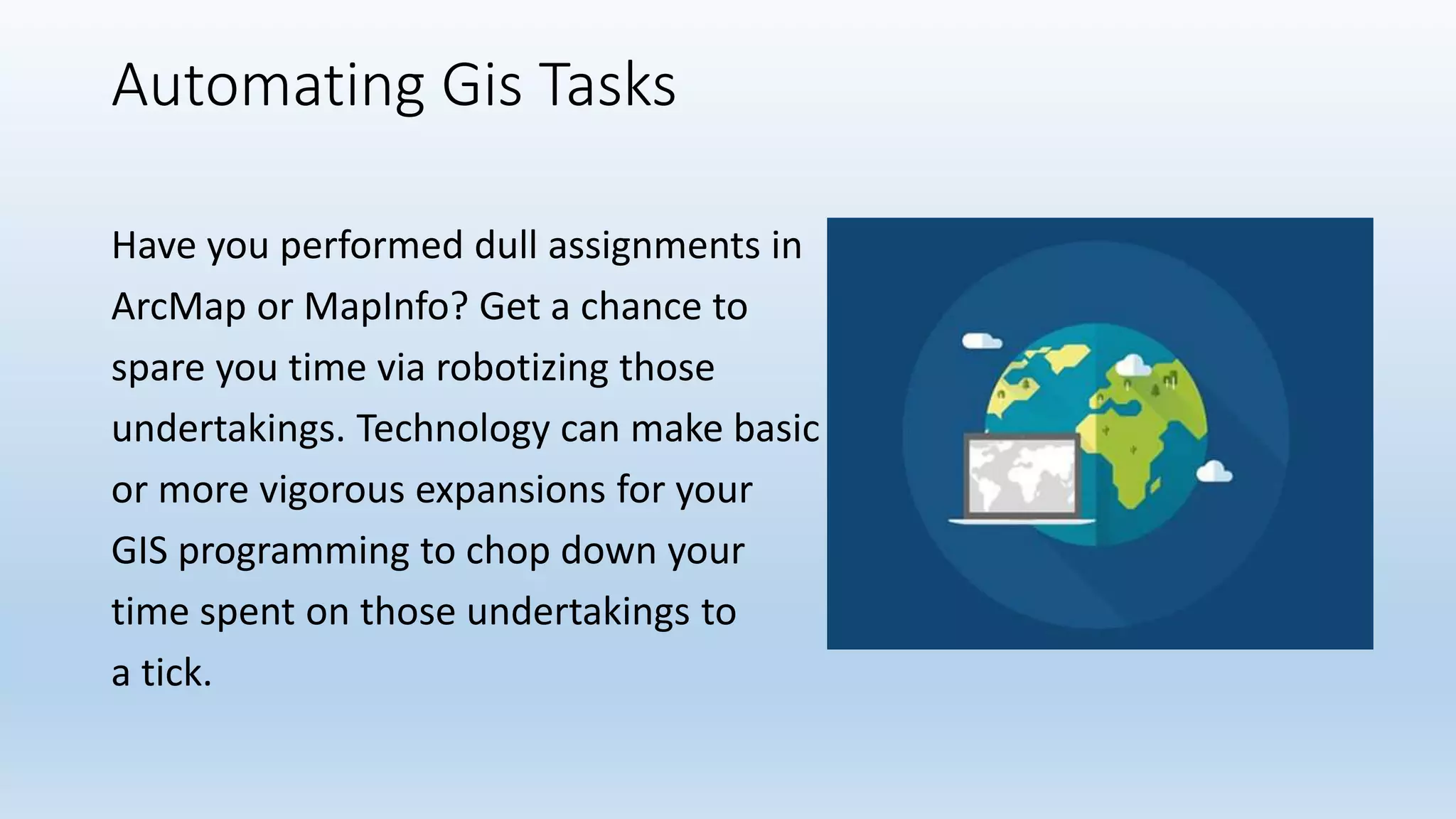 Geospatial services ppt | PPT