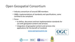 2017 Geospatial standards for the sustainable development goals | PPTX