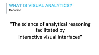 Geospatial visual analytics | PPT