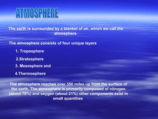 Geosphere and domains of the earth | PPT