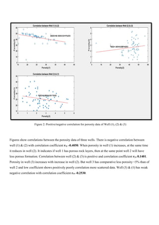 Geostatistics Data interpretation from Graphs | PDF