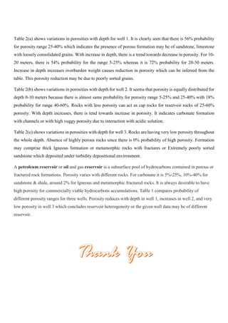 Geostatistics Data interpretation from Graphs | PDF