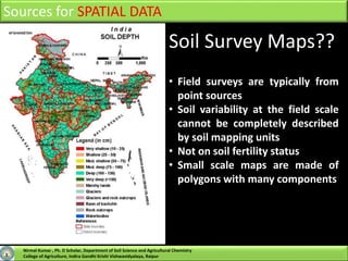 Geostatictics for soil nutrient mapping | PPTX