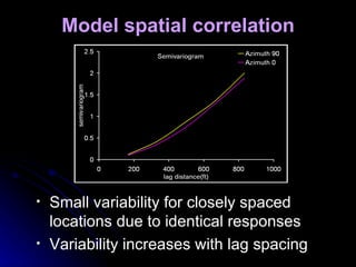 Geostatistical Space Time Modeling | PPT
